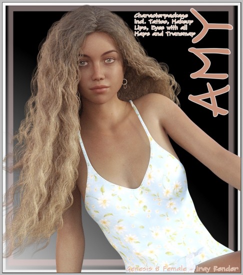 Amy-G8 › daz studio