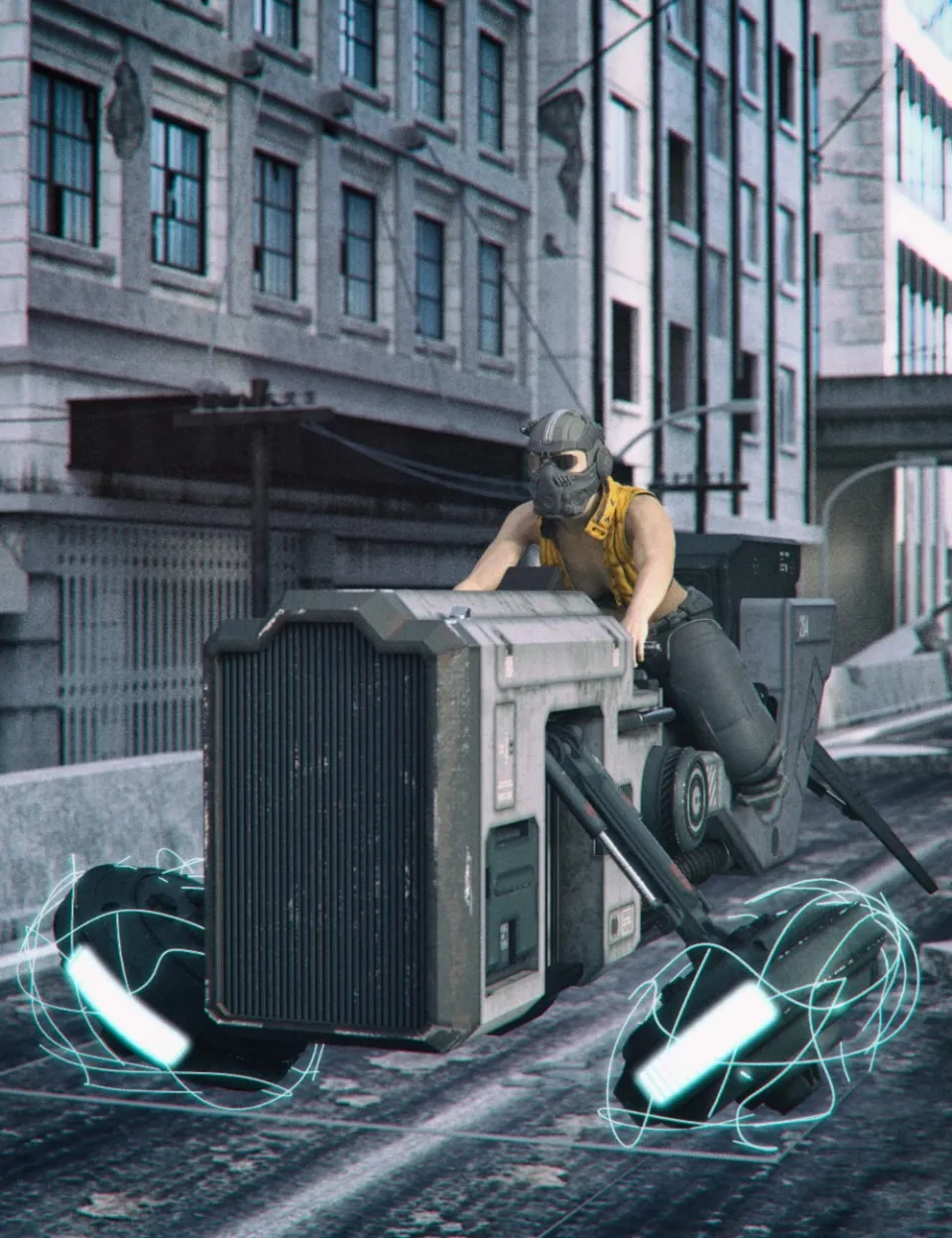 Hover Bike » ShadowCore Daz3D models модели для daz studio