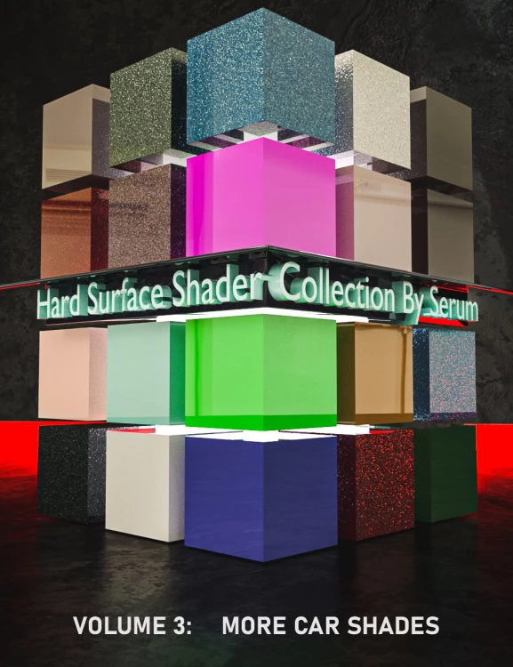 Iray Hard Surface Shaders Volume Three More Car Shades › daz studio